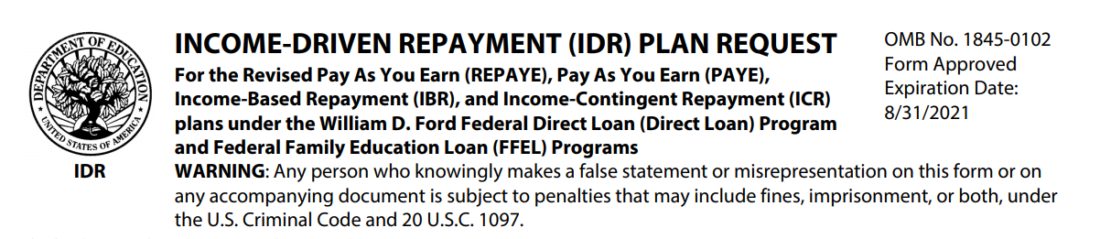 IDR_Plan_Request_Header - VIN Foundation